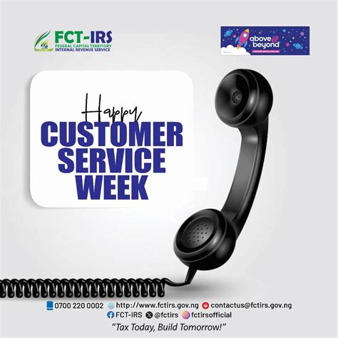 Customerserviceweek2024 Fctirs Taxtodaybuildtomorrow Fct Irs