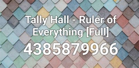 Ruler Of Everything Roblox Id Alfintech Computer