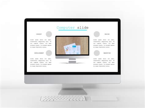 Ppt인포그래픽 모니터 고급형 파워포인트테마 만들기