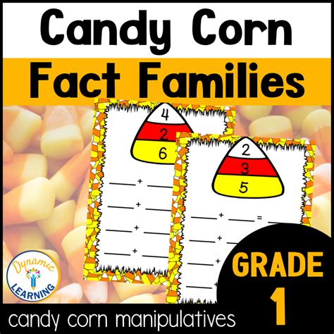 Candy Corn Halloween Math Center Dynamic Learning Resources