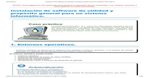 Tema-2 FHW. Instalación de Software de Utilidad y Propósito General Para Un Sistema Informático ...