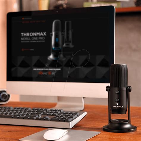 Thronmax M2 Microphone Mdrill One 48 Khz Black At Reichelt Elektronik