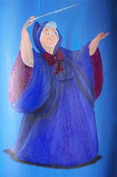 Magic Of Disney Fairy Godmother Disney Fan Art Disney Art