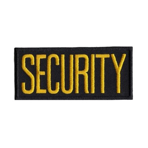 Security Velcro Patches The Security Badges