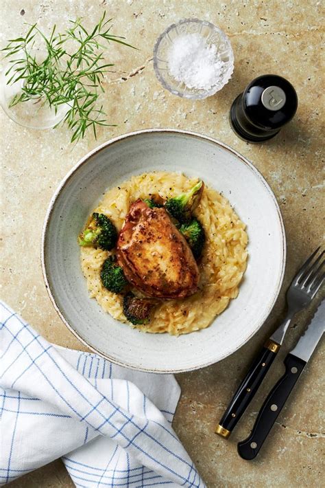 Kyckling Saltimbocca Med Krämig Risoni Recept Linas Matkasse