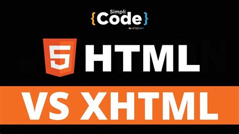 Html Vs Xhtml Explained Difference Between Html And Xhtml Html For Beginners Simplicode