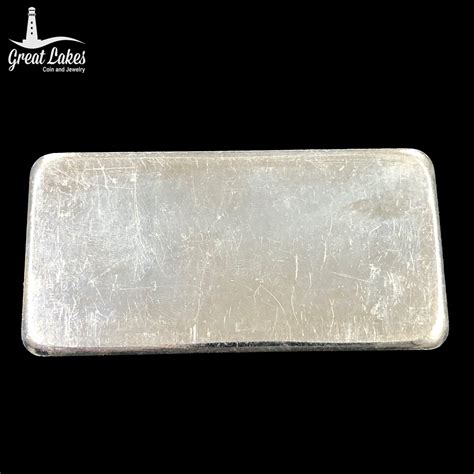 Vintage National Refiners Assayers 10 Oz Silver Bar Secondary Market
