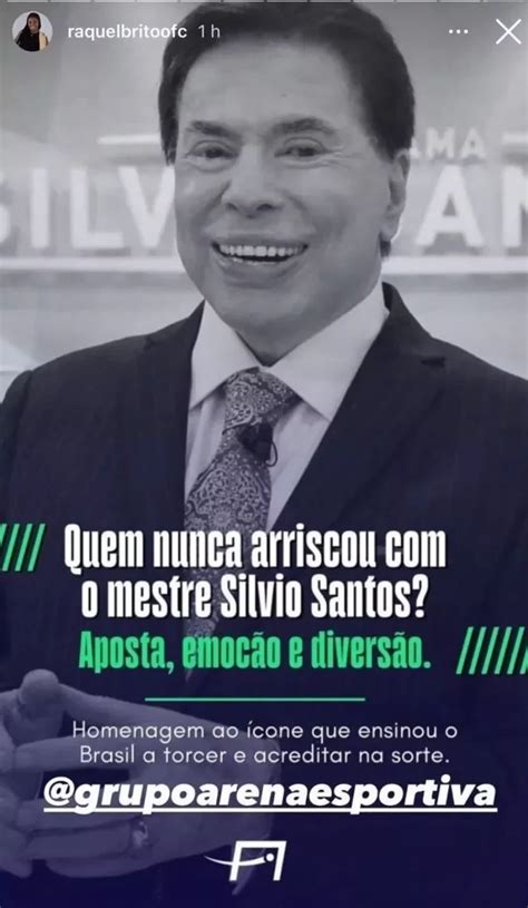 Raquel Brito Pede Desculpas Após Usar Morte De Silvio Santos Para