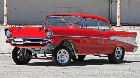 1957 Chevy Bel Air Gasser At Mecum Auctions Kissimmee 2022 Event In