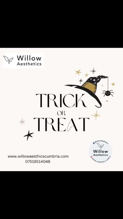 Sharon Lofthouse Willow Aesthetics Cumbria Limited On Linkedin Trick Or Treat Lots Of Special