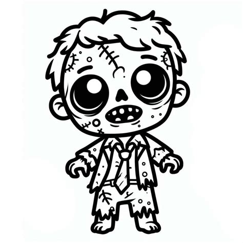 Dibujos De Zombi Para Colorear E Imprimir Coloringlib