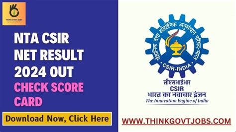 Nta Csir Net Result 2024 Out