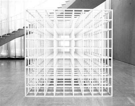 Garadinervi Repertori — Sol Lewitt Nine Part Modular Cube Baked