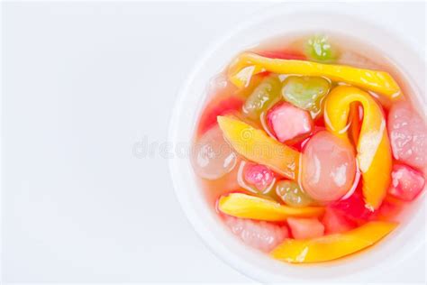 Thai Dessert Ruam Mit Stock Image Image Of Flour Jackfruit 94041229