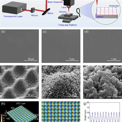 A Schematic Of The Fabrication Of Micro Nanostructures On Zirconia Download Scientific