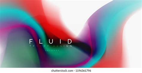 화려한 3d 모양 밝은 배경에 액체 스톡 벡터로열티 프리 2247615541 Shutterstock