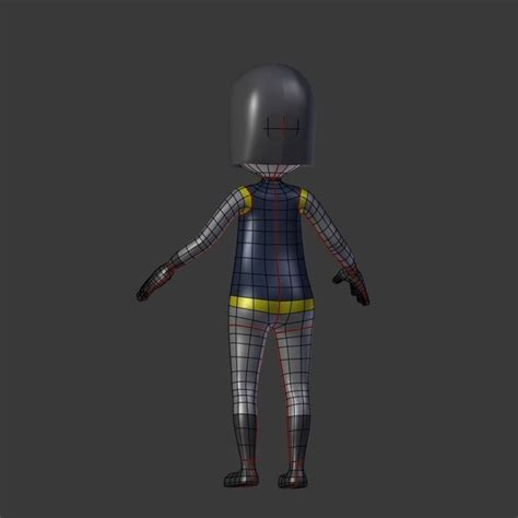 Cartoon Crusader 3d Model 17 Blend Free3d