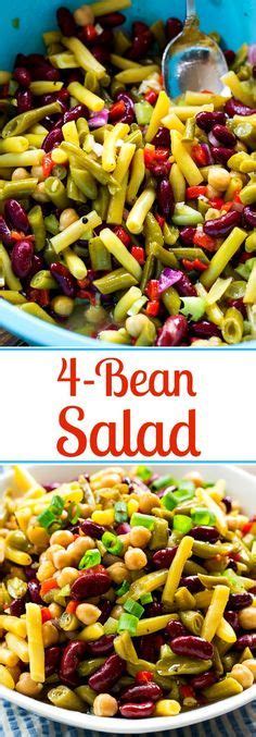 Sweet And Tangy Four Bean Salad Recipe Bean Salad Recipes Bean
