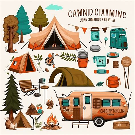 Free Camping Clipart Picture