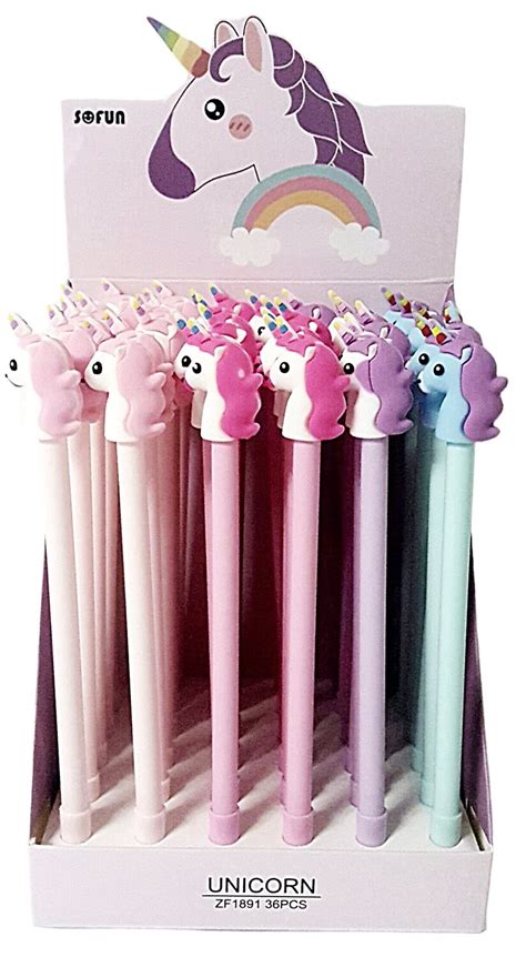 Sofun Unicorn Gel Pen 36pc