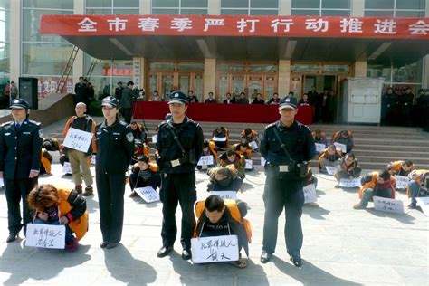 Public Humiliation Of Criminals In China