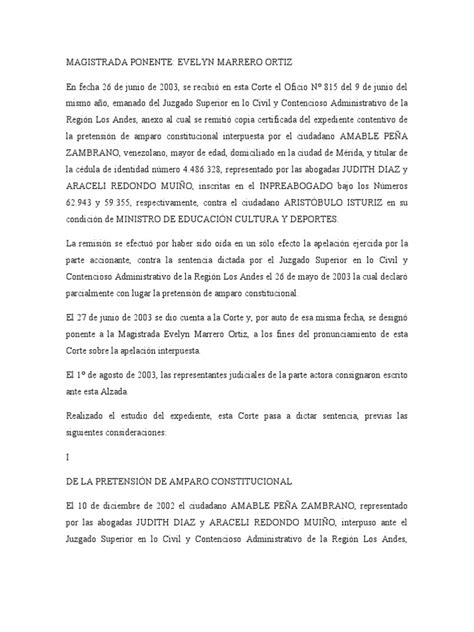 Magistrada Ponente Pdf