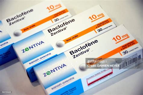 This File Photo Taken On April 26 Shows Boxes Of Baclofene Medicines