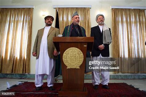 Mohammad Fahim Photos And Premium High Res Pictures Getty Images