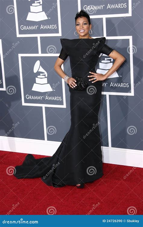 Monica At The 53rd Annual Grammy Awards Staples Center Los Angeles