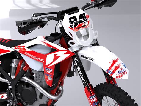 Prix Red BETA X Trainer RR Graphics Kit Custom MX The Home Of