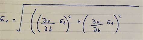 Experimental Physics Propagation Of Uncertainty Vs Dividing