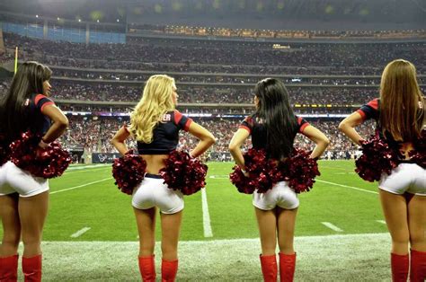 Texans Cheerleaders Hardest Working Fans