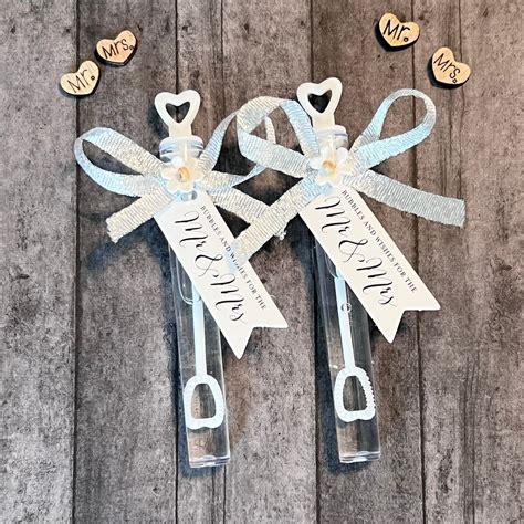 Wedding Bubble Wands Wedding Favors Assembled Celebration Etsy