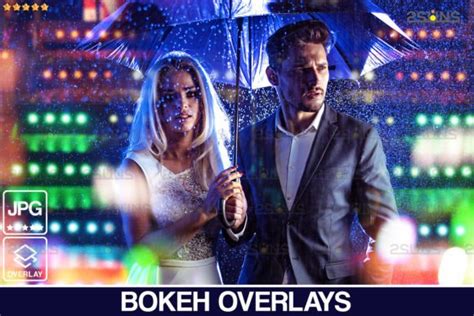 Neon Overlays Bokeh Overlay Graphic By 2suns · Creative Fabrica