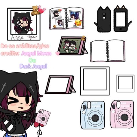 Props Gacha Life Fotos 📸 Mini Drawings Props Art Drawing Accessories