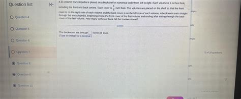 Solved Question Listquestion 4question 5question 6qnestion