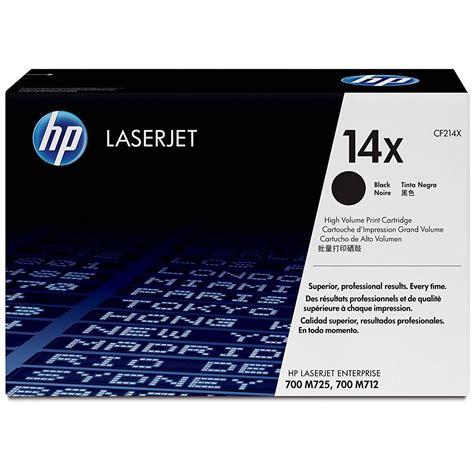 Original Hp 14a Black Toner Cartridge Cf214a Hp Laserjet Enterprise