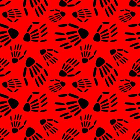 Esqueleto Mano Seamless Patternbones Patrón Diseño Para Halloween Y Día