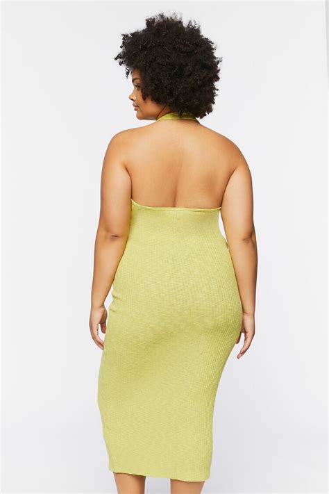 Plus Size Halter Midi Dress Forever21us