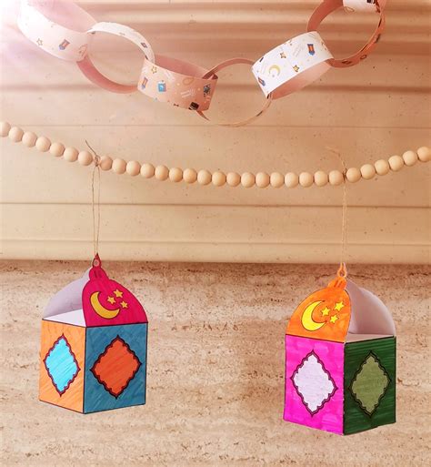 Diy Ramadan Lantern Decorations Hanging Ramadan Decorations Ramadan