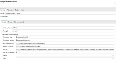 mule Mule 4 中的 Google Sheets 1 1 配置 Stack Overflow中文网