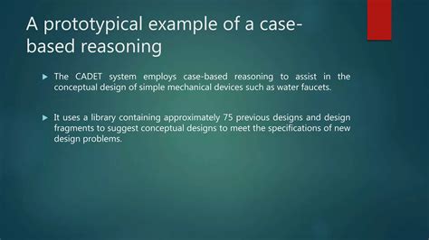 Case Based Reasoning Pptx Physics Science