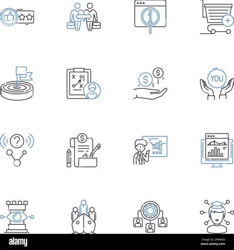 Plot And Storyline Line Icons Collection Intrigue Narrative Twists
