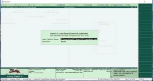 Excel To Tally GST Ledger Master Import TDL For Tally ERP 9