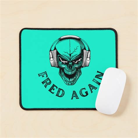 Fred Again Font Focused Fan Mouse Pad Fred Again Shop