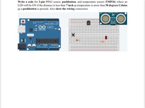 Solved Can You Show The Wiring In Tinker Cad Please And