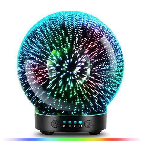 3d Glass Aroma Diffuser Aromatherapy Ultrasonic Essential Oil Version