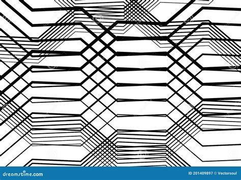 geometric structure angular angled lines stripes grid mesh and