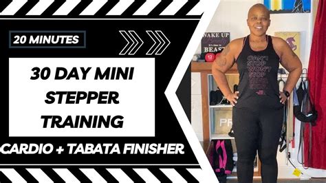 Elevate Your Cardio Game Mini Stepper Class With Tabata Finisher Youtube