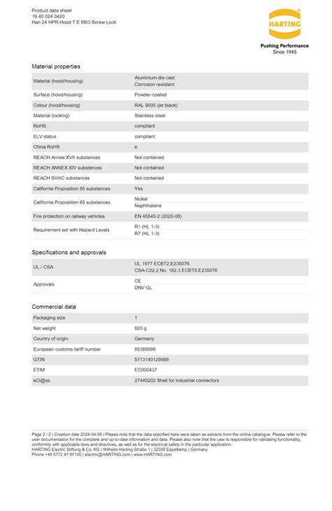 Harting Heavy Duty Power Connectors At ₹ 37825 Piece Harting Connectors In Chennai Id